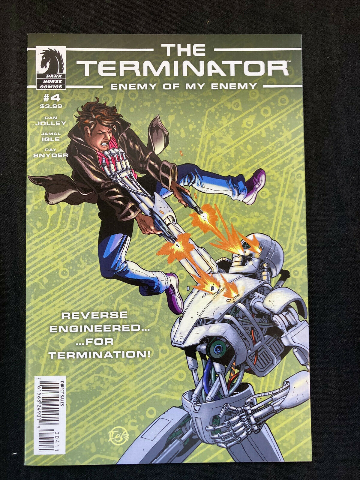 The Terminator:enemy of MY Enemy VOL 1 #4 (9.2) Mini Series,Brutal,T100 ...