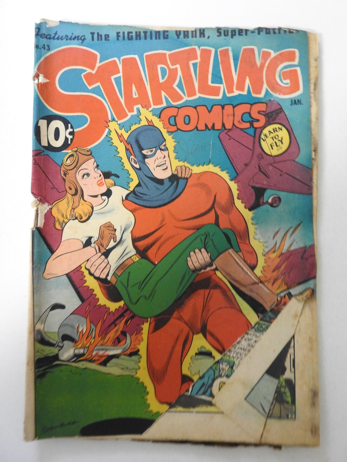 Startling Comics #43 (1947) PR Condition Moisture damage, mold | Comic Books - Golden Age, Pines ...