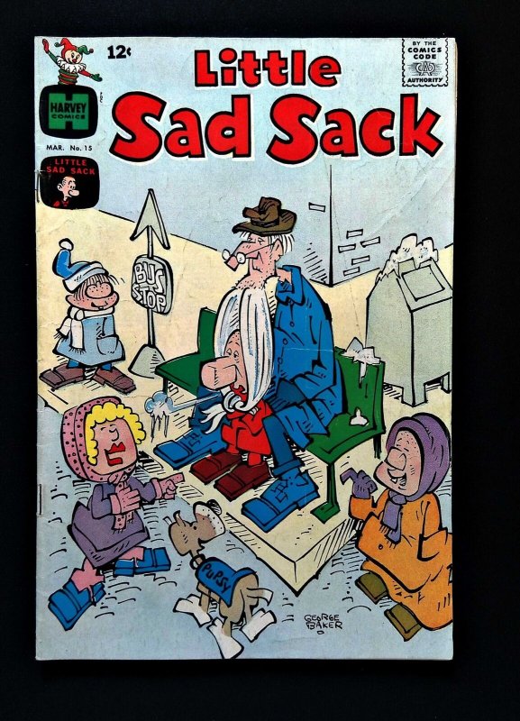 Little Sad Sack #15 Harvey Comics 1967 Fn+ | Comic Books - Silver Age ...