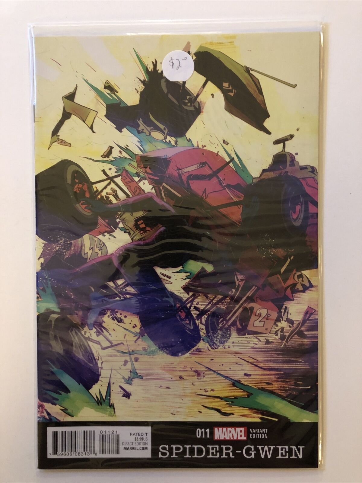 Spider-Gwen #11 Pope Black Panther Variant Cover Gwen Stacy 2016 ...