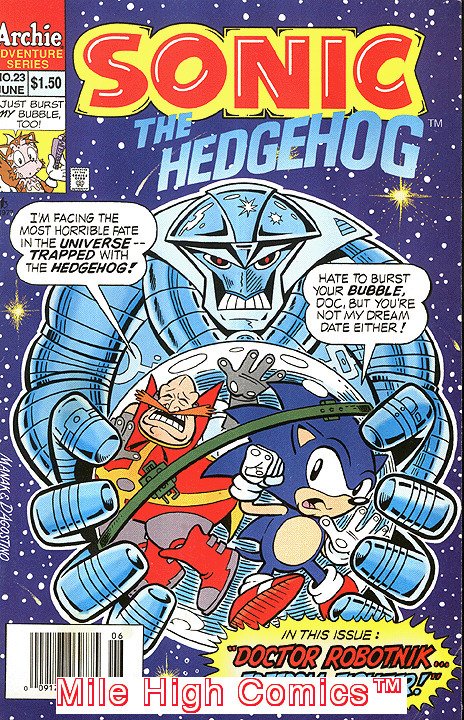 Sonic the Hedgehog-The Series (1993 Series) (Archie) #23 Newsstand Good ...