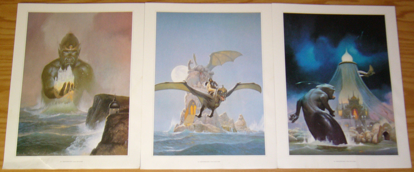 Seaworld portfolio by Segrelles (artist of the Mercenary) from NBM 1986 ...