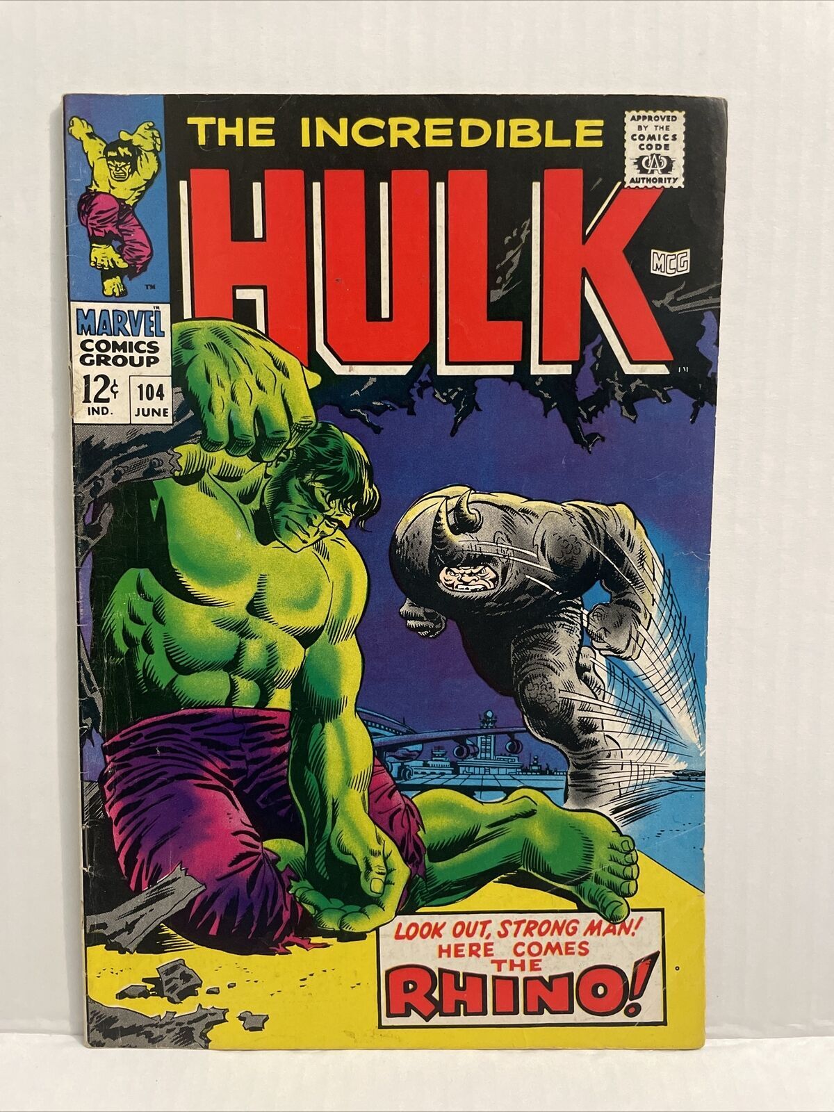 The Incredible Hulk #104 | Comic Books - Silver Age, Marvel, Incredible ...