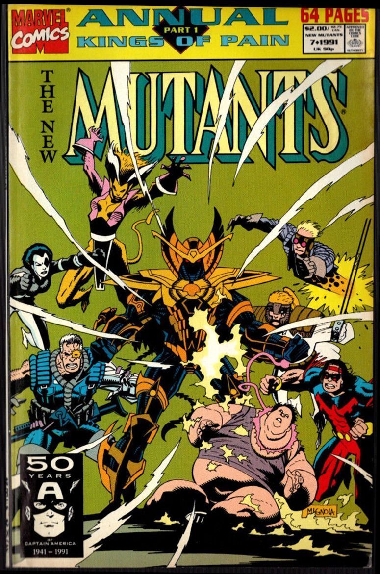 New Mutants Annual #7 (1991) KEY! Freedom Force App CAMEO New Warriors ...