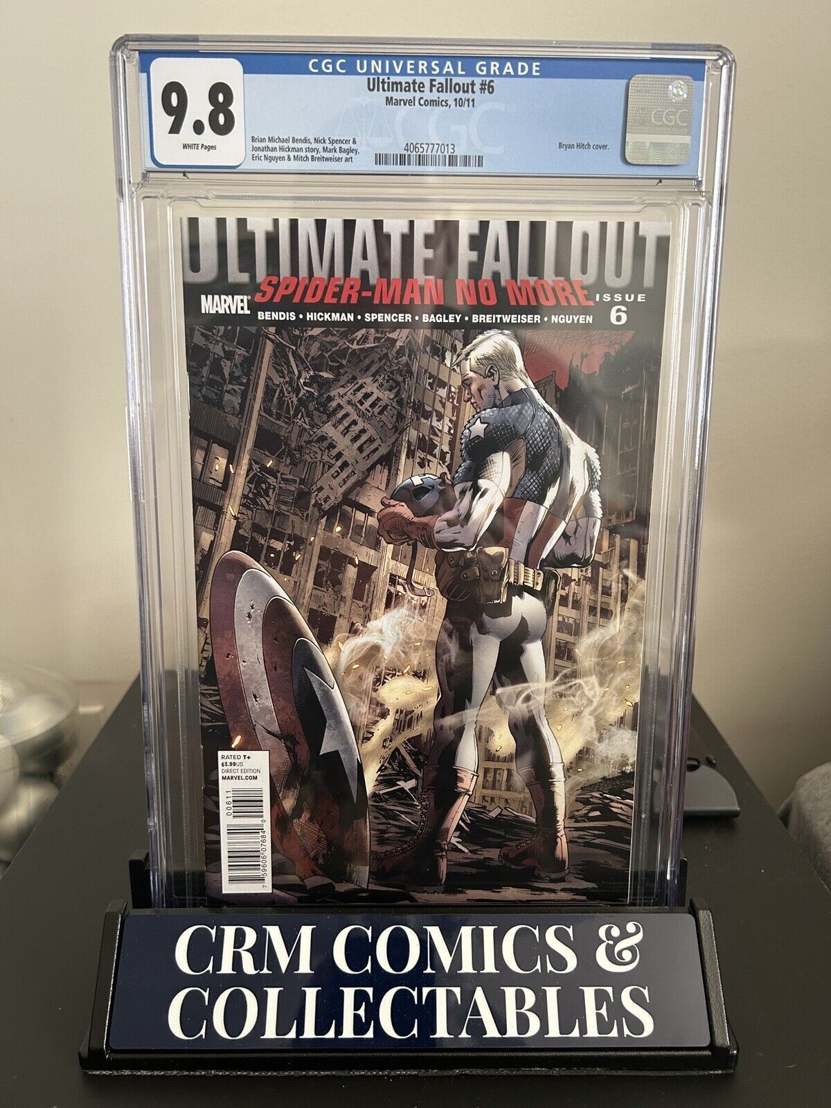 ULTIMATE FALLOUT #6 Spider-Man No More 1st Printing 2011 Marvel Bendis ...