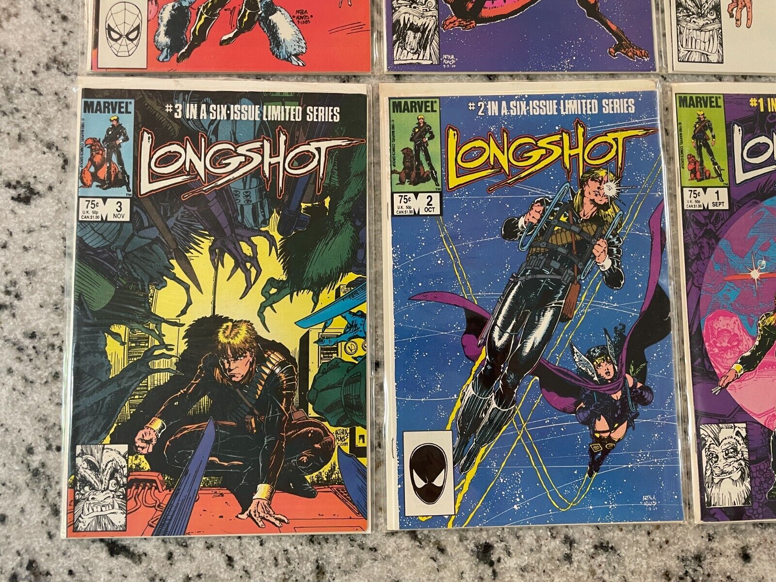 Longshot Complete Marvel Comics Series # 1 2 3 4 5 6 NM X-Men Wolverine ...