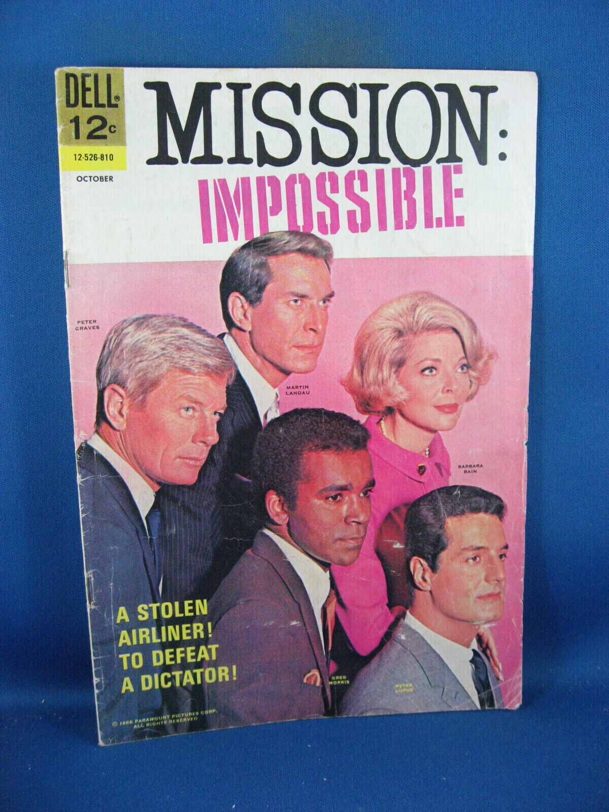 Mission Impossible 4 VG Photo CVR 1965 | Comic Books - Silver Age, Dell ...