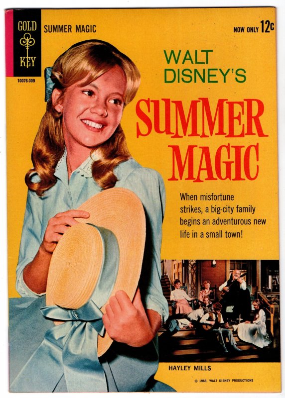 Walt Disney's Summer Magic (1963) NM 9.4 unread copy Haley Mills pho ...