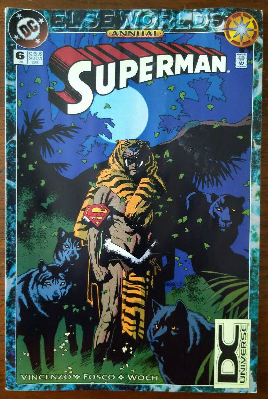 Superman Annual #6 - DC Universe Logo Variant Rare HTF Elseworlds ...