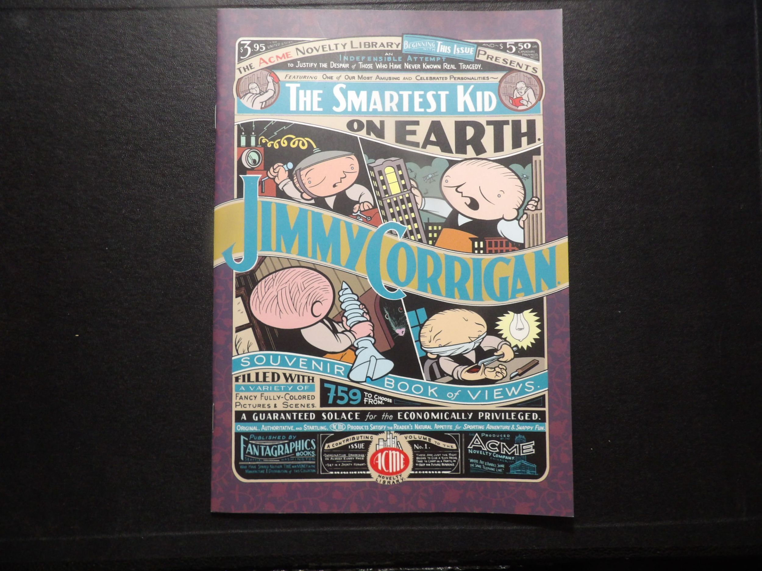 Jimmy Corrigan, the Smartest Kid on Earth #1 NM Chris Ware 1995 | Comic ...