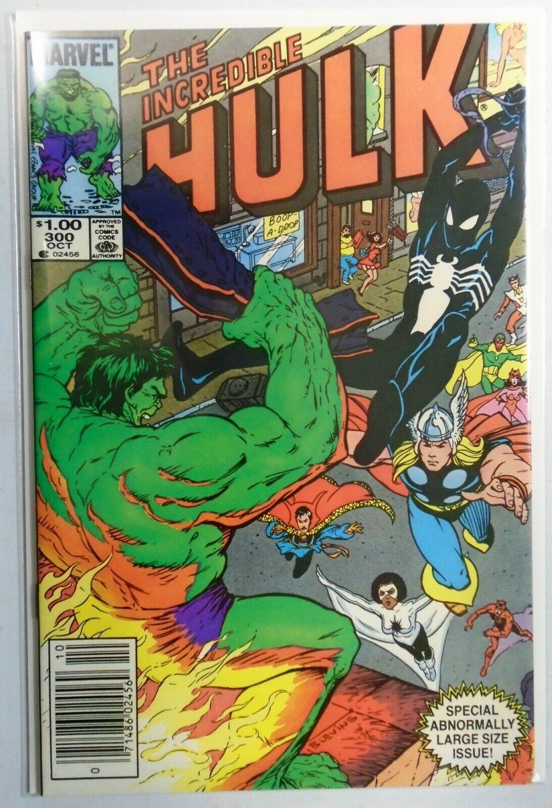Incredible Hulk (1st Series) #300, Newsstand Edition 8.5/VF+ (1984 ...