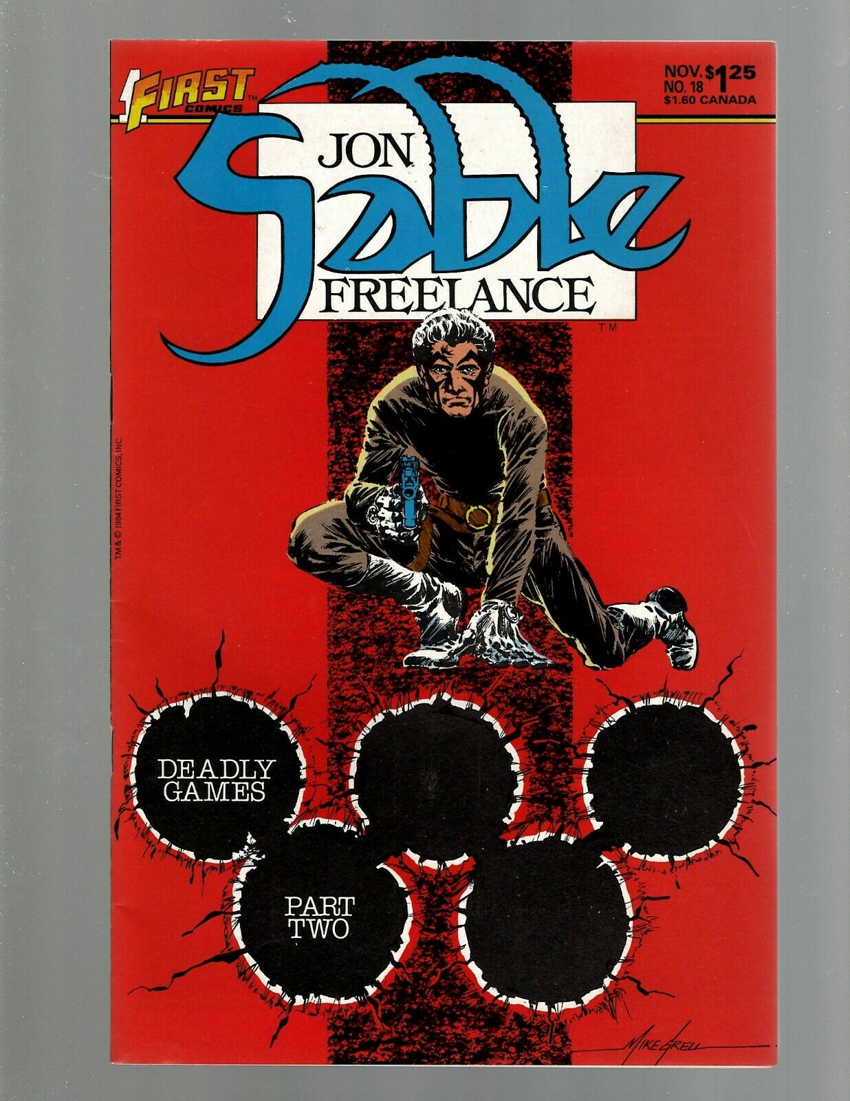 12 Jon Sable Freelance First Comics #13 14 15 16 17 18 19 20 21 22 23 ...