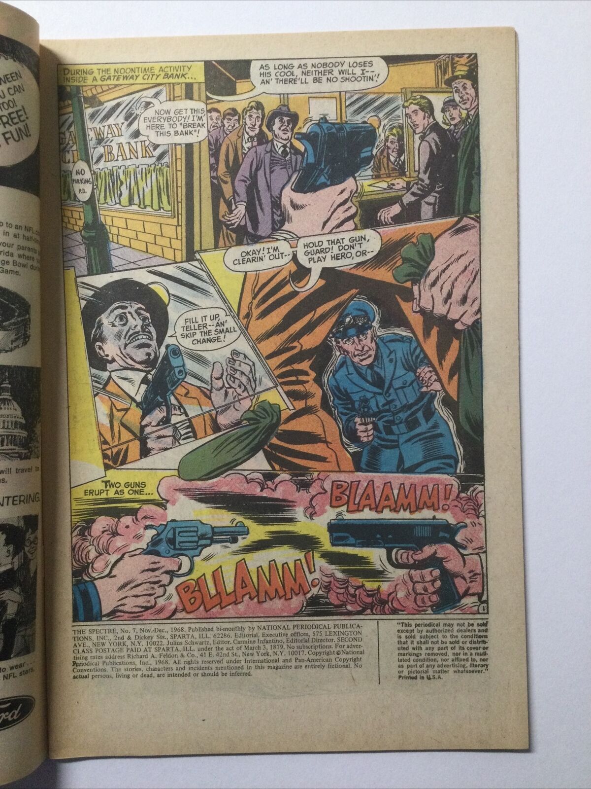 Spectre 7 Very Fine- Vf- 7.5 Dc Comics | Comic Books - Silver Age, DC ...