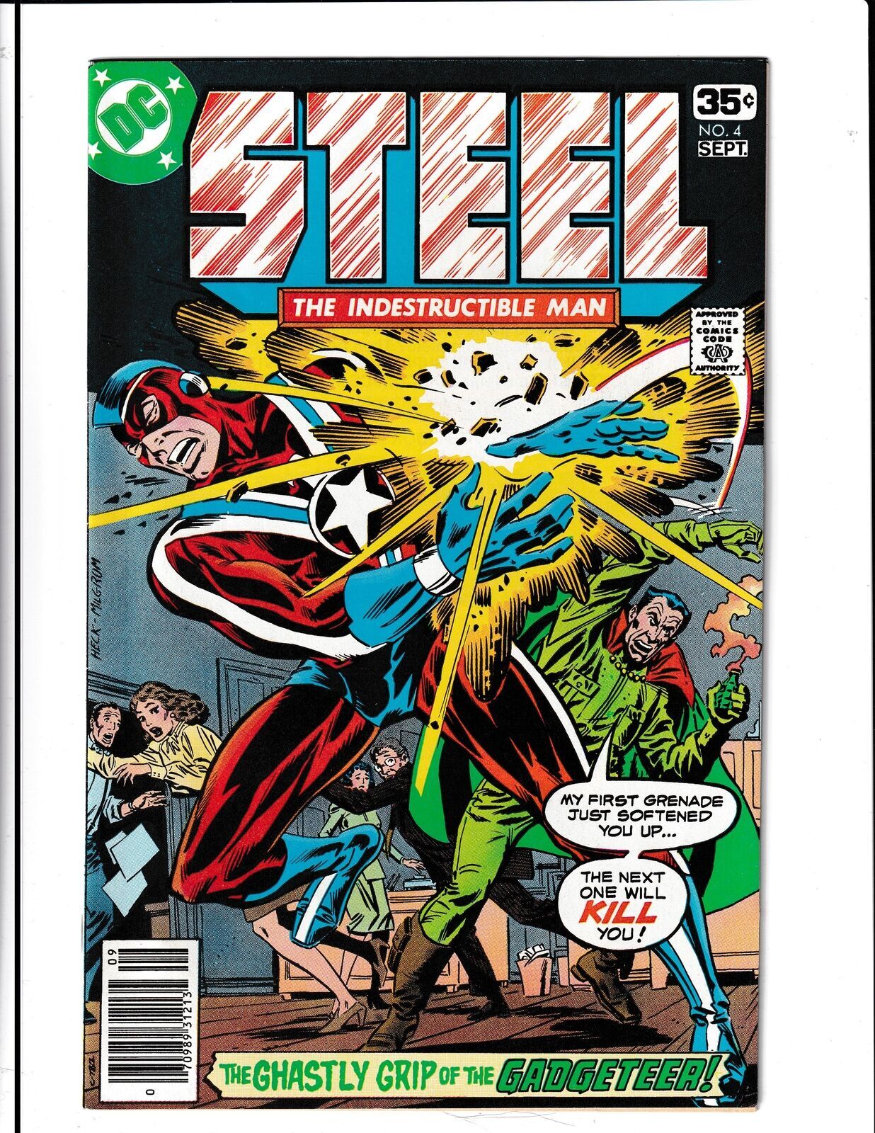 Steel, The Indestructible Man #4 (1978) DC Comics | Comic Books ...