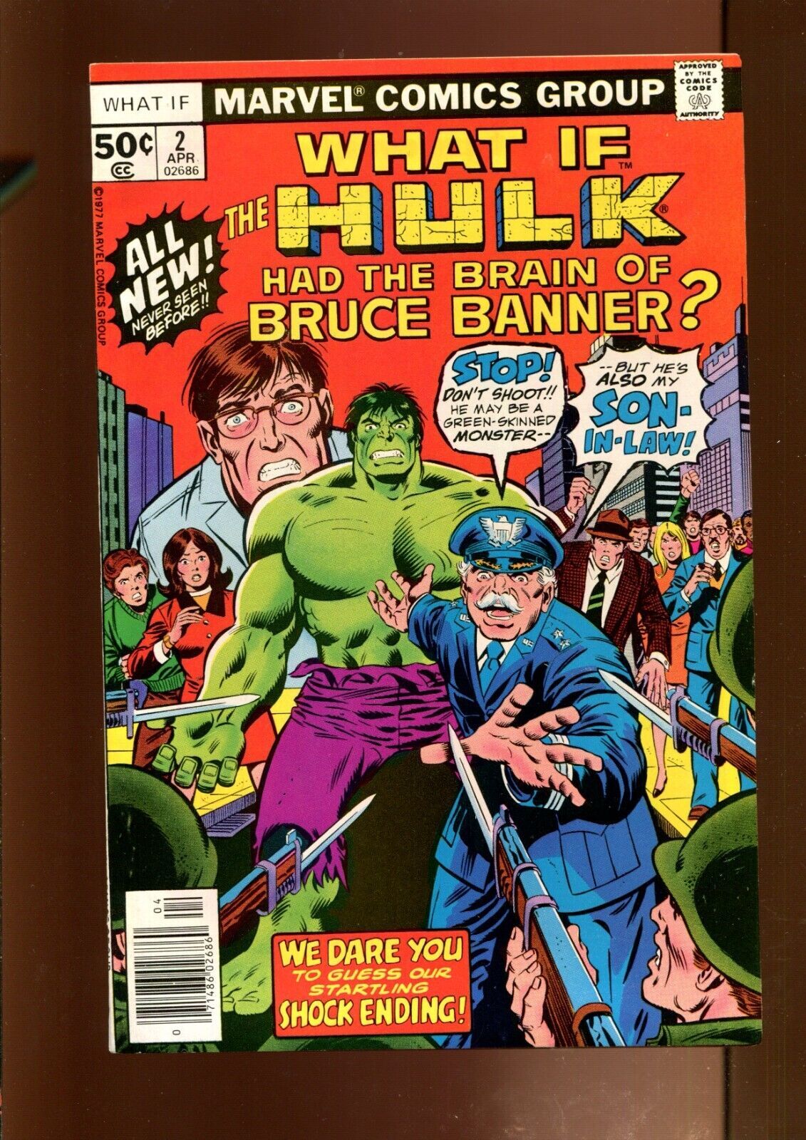 What If...? #2 - The Hulk Had the Brain of Bruce Banner! (8.0) 1977 ...