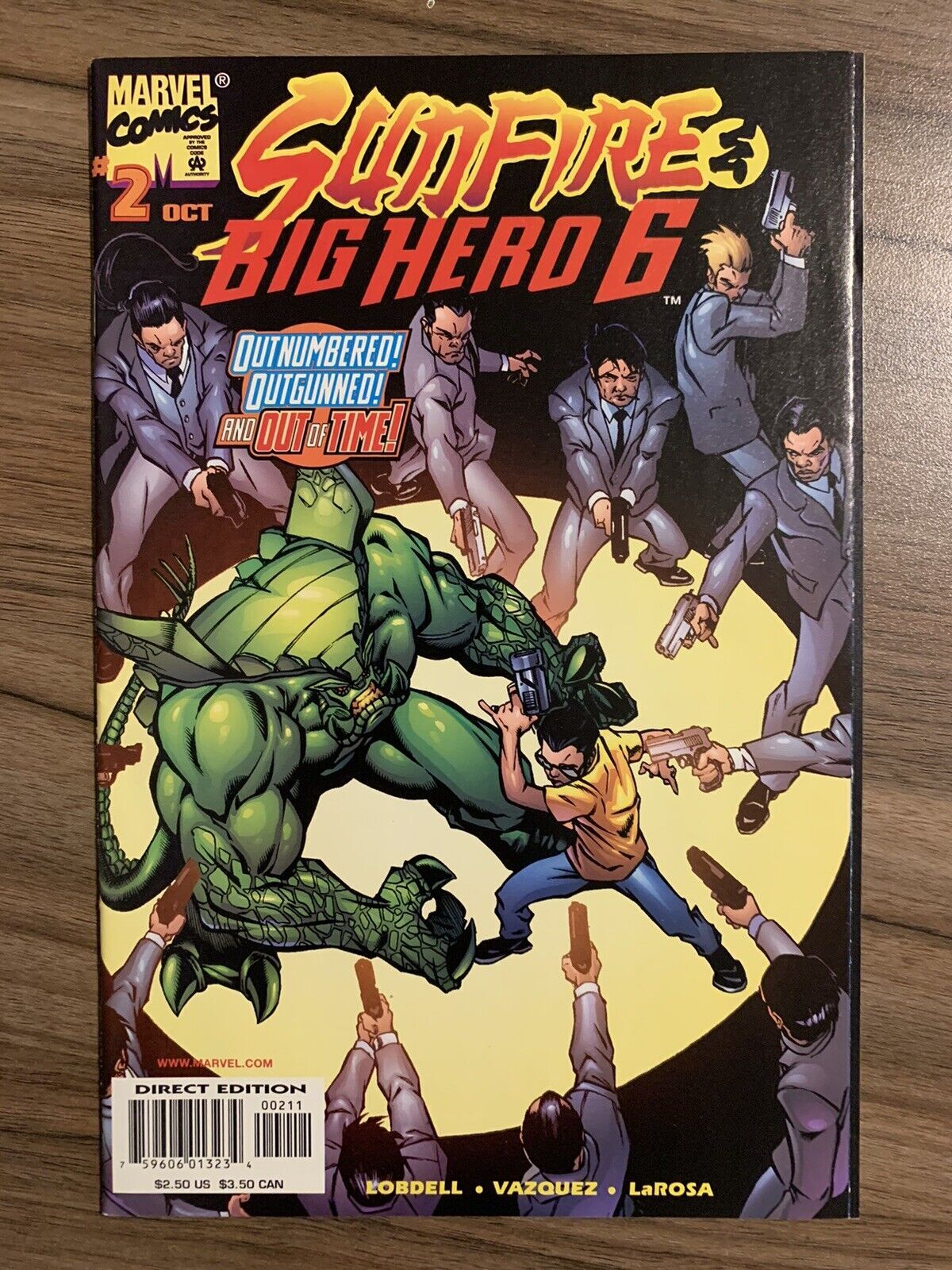 SUNFIRE AND BIG HERO 6 NM #1-3 Silver Samurai Hiro Baymax FULL set 1998 ...