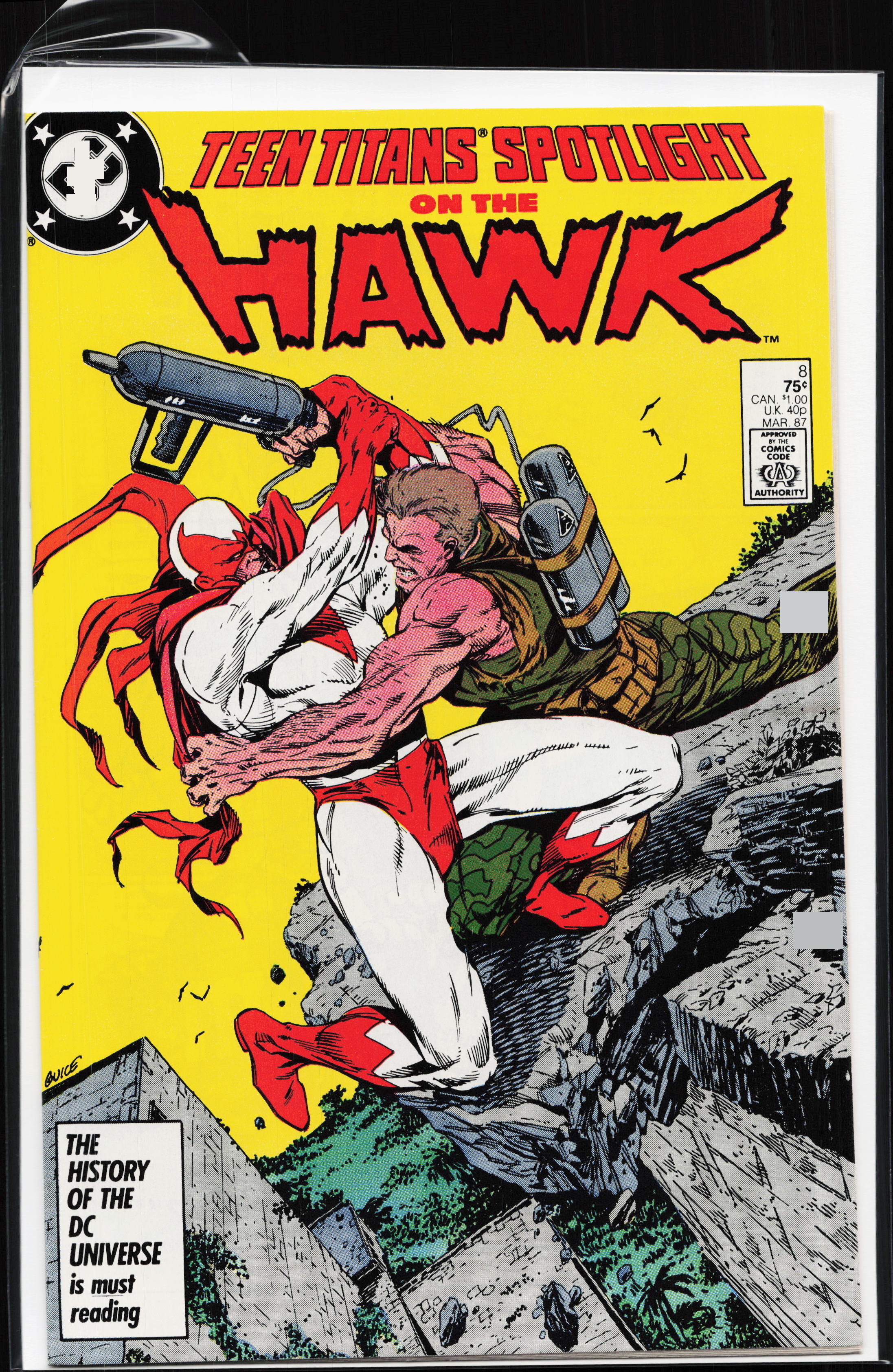 Teen Titans Spotlight #8 (1987) Hawk | Comic Books - Copper Age, DC ...