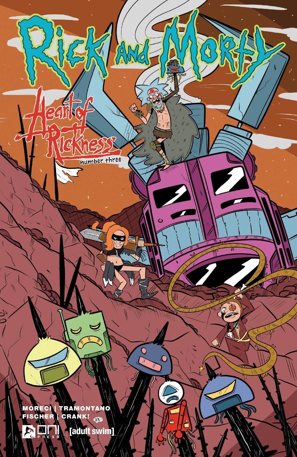 Rick and Morty Heart of Rickness #3 (of 4) Cover B Comic Book 2023 ...