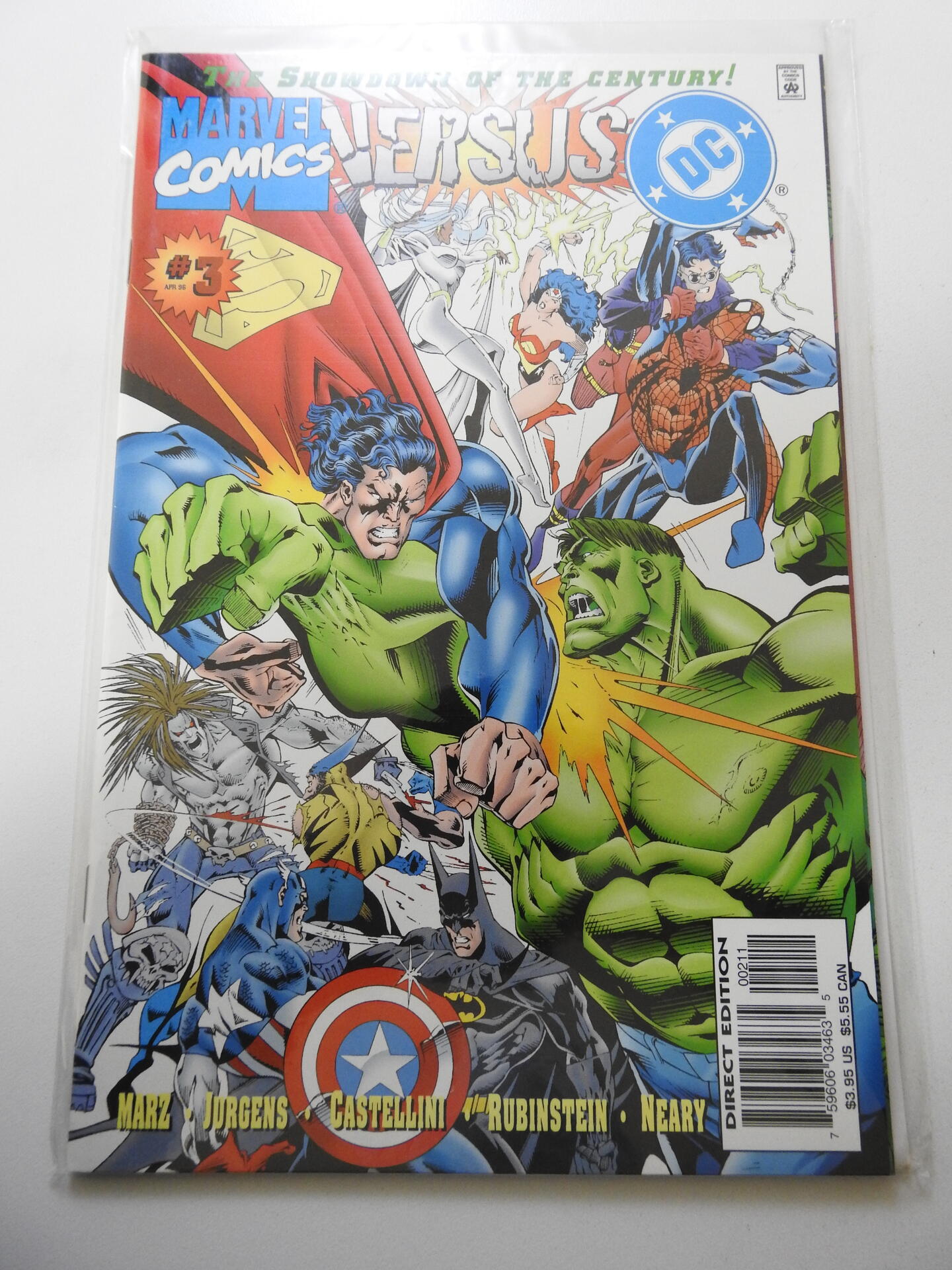 DC Versus Marvel/Marvel Versus DC #3 (1996) | Comic Books - Modern Age ...