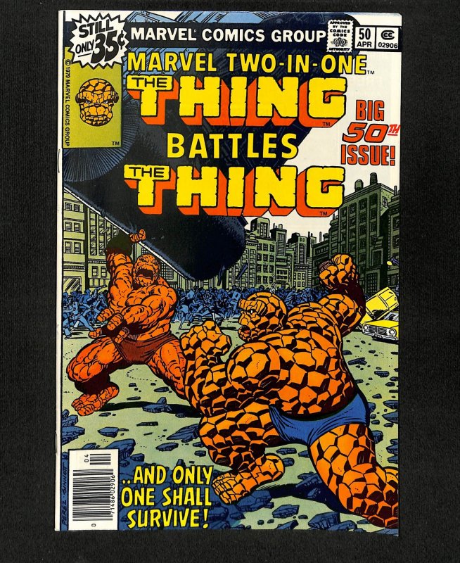 Marvel Two-In-One #50 Thing Vs Thing! | Full Runs & Sets, Marvel, Thing ...