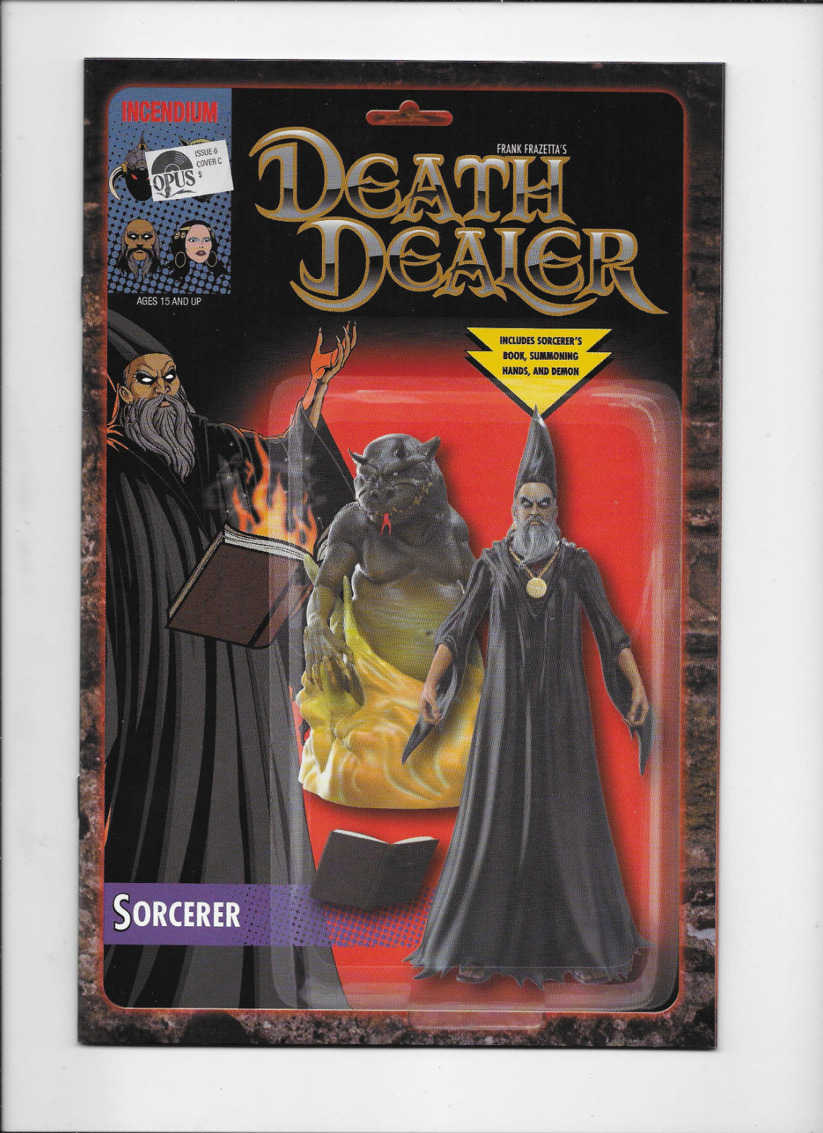 Frank Frazetta Death Dealer #6 Opus Comics 2022 1:5 Incentive Variant ...