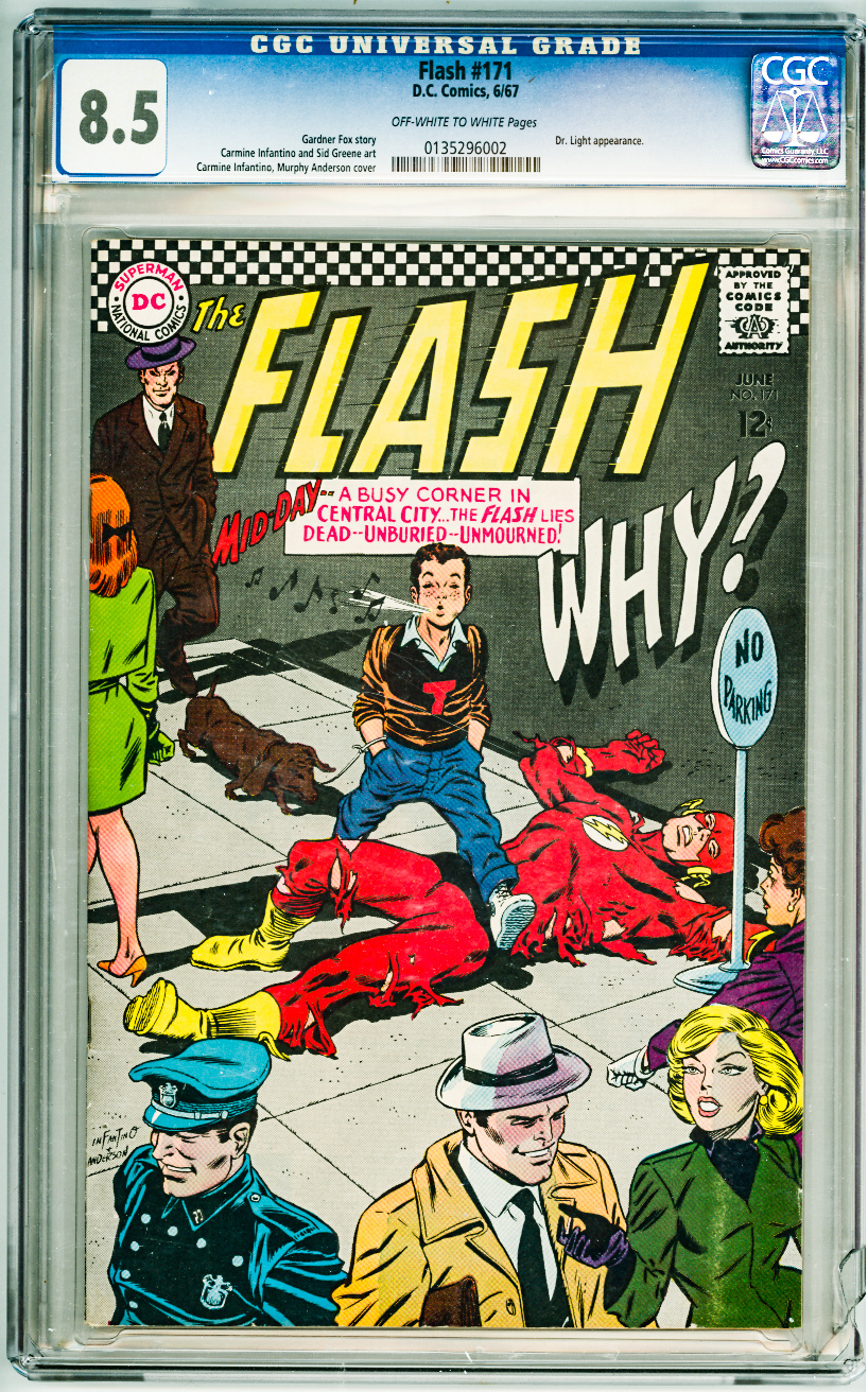 The Flash #171 (1967) CGC 8.5! broken slab | Comic Books - Silver Age ...