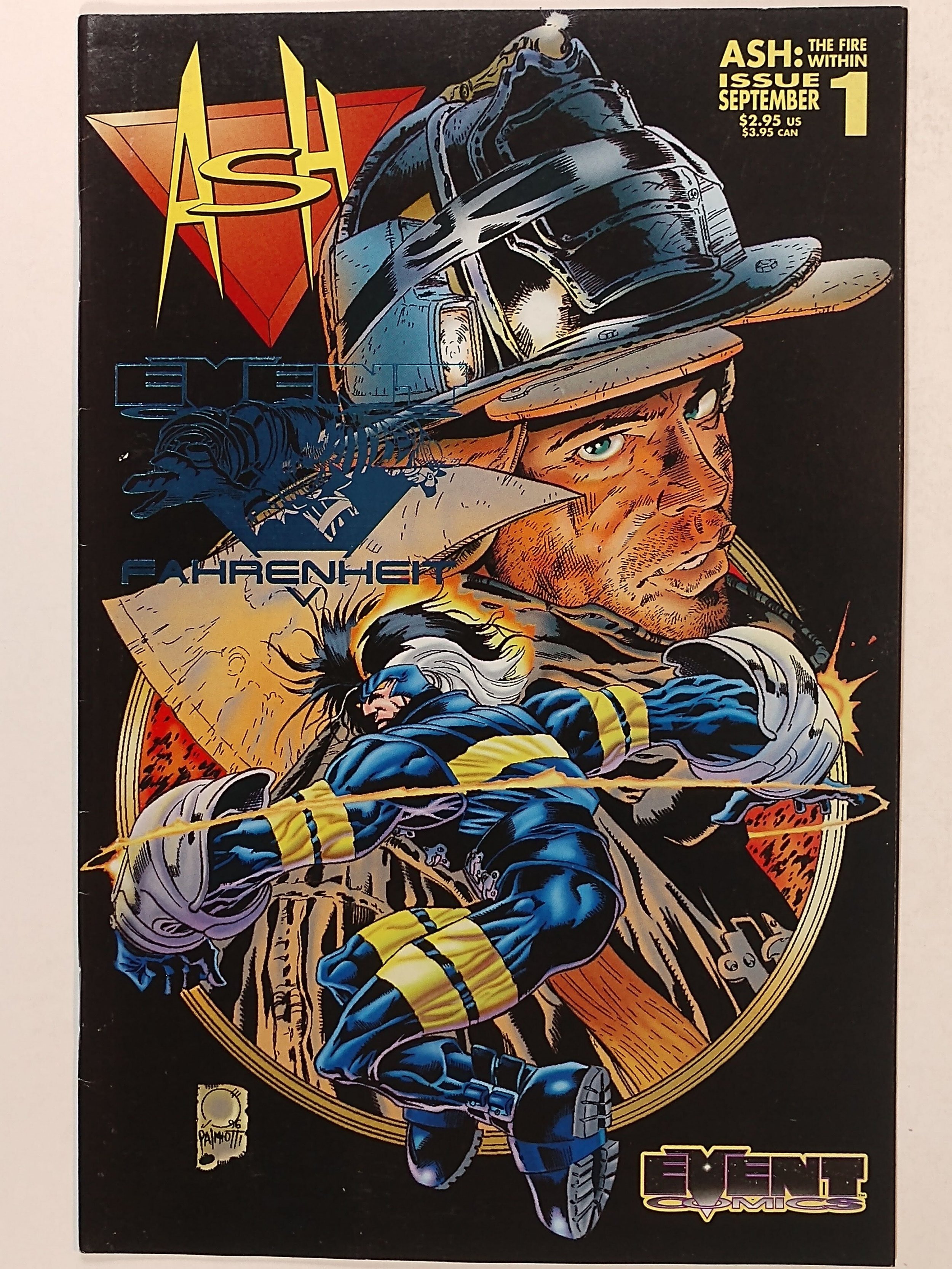 Ash: The Fire Within #1 (6.0, 1996) Hologram w/COA Event Fahrenheit ...