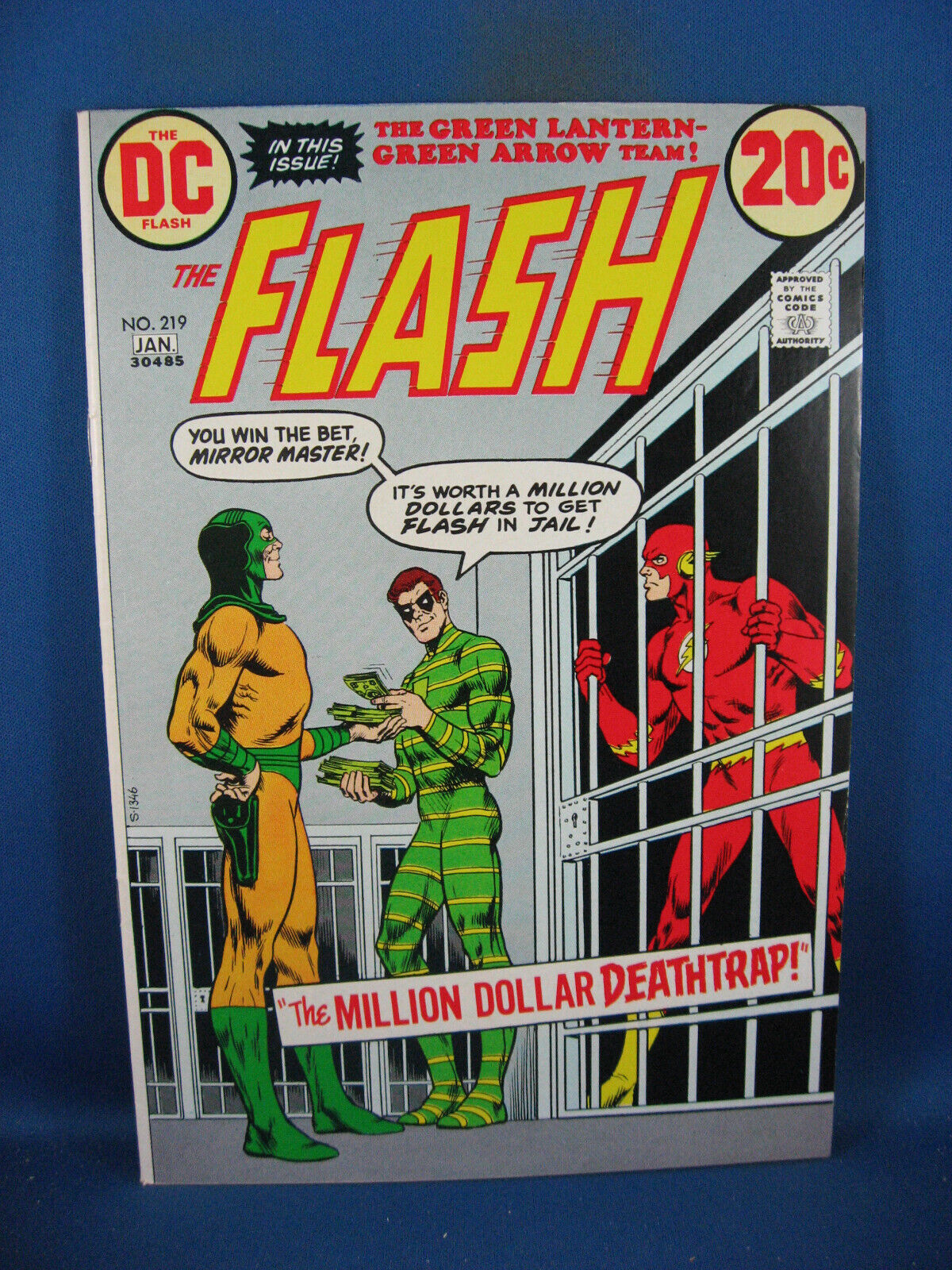 The Flash 219 VF+ Neal Adams Green Lantern 1972 DC | Comic Books ...