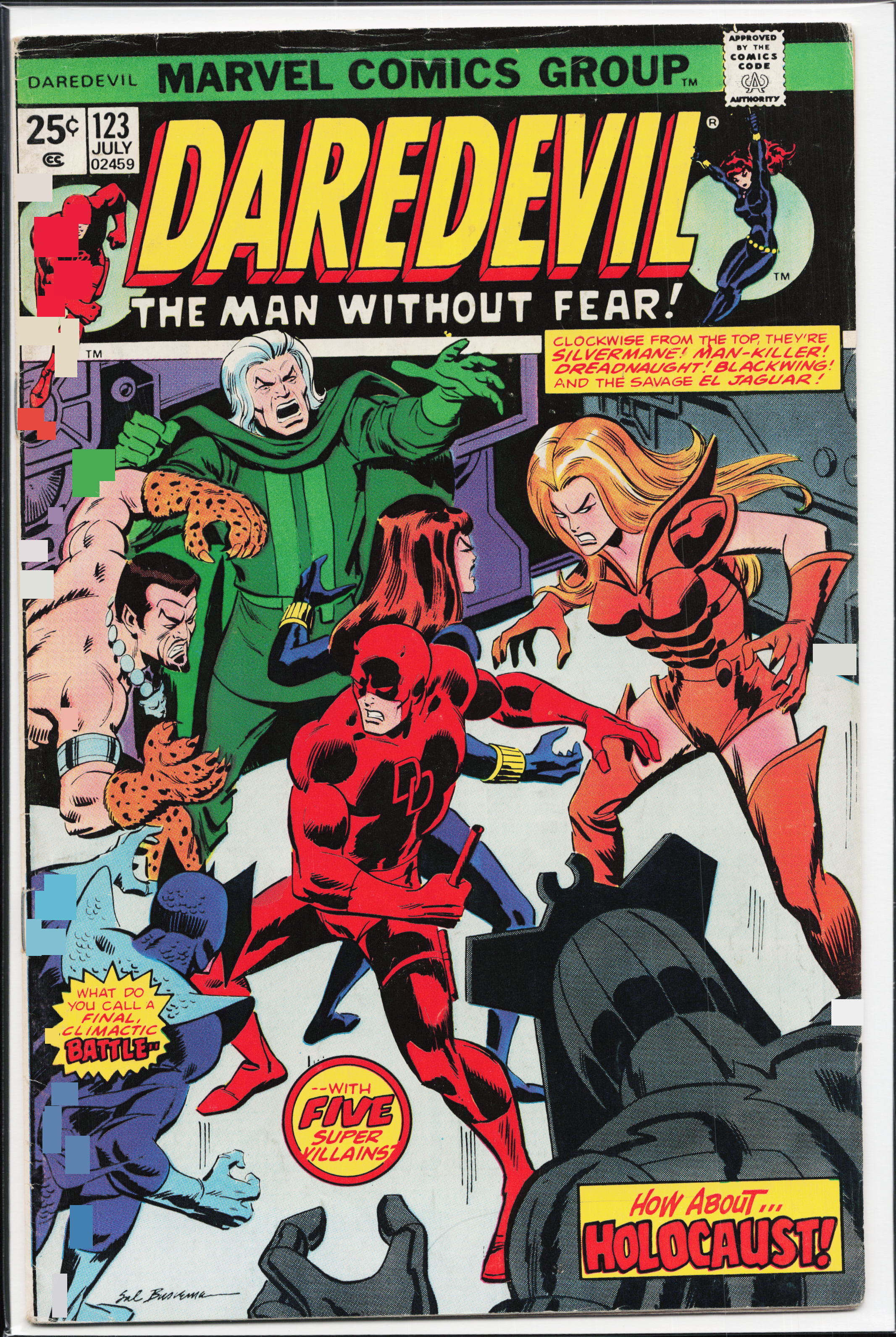 Daredevil #123 (1975) Daredevil [Key Issue] | Comic Books - Bronze Age, Marvel, Daredevil ...