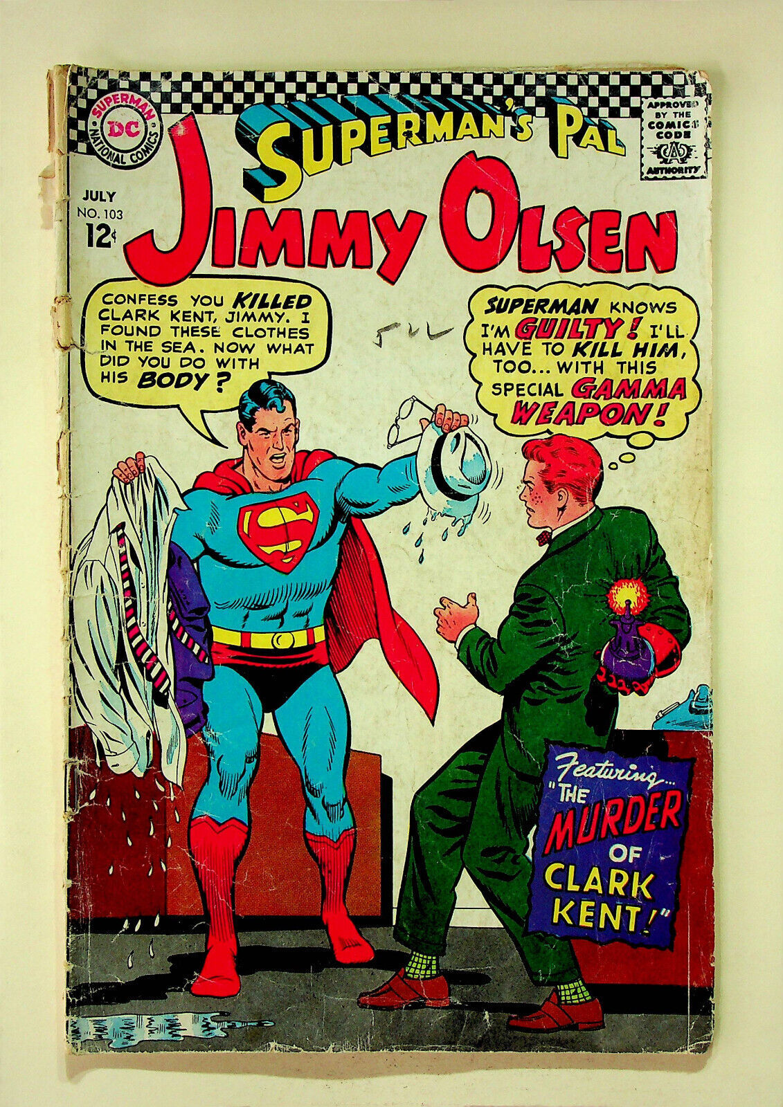 Superman's Pal, Jimmy Olsen # 103 (Jul 1967, DC) - Fair | Comic Books ...