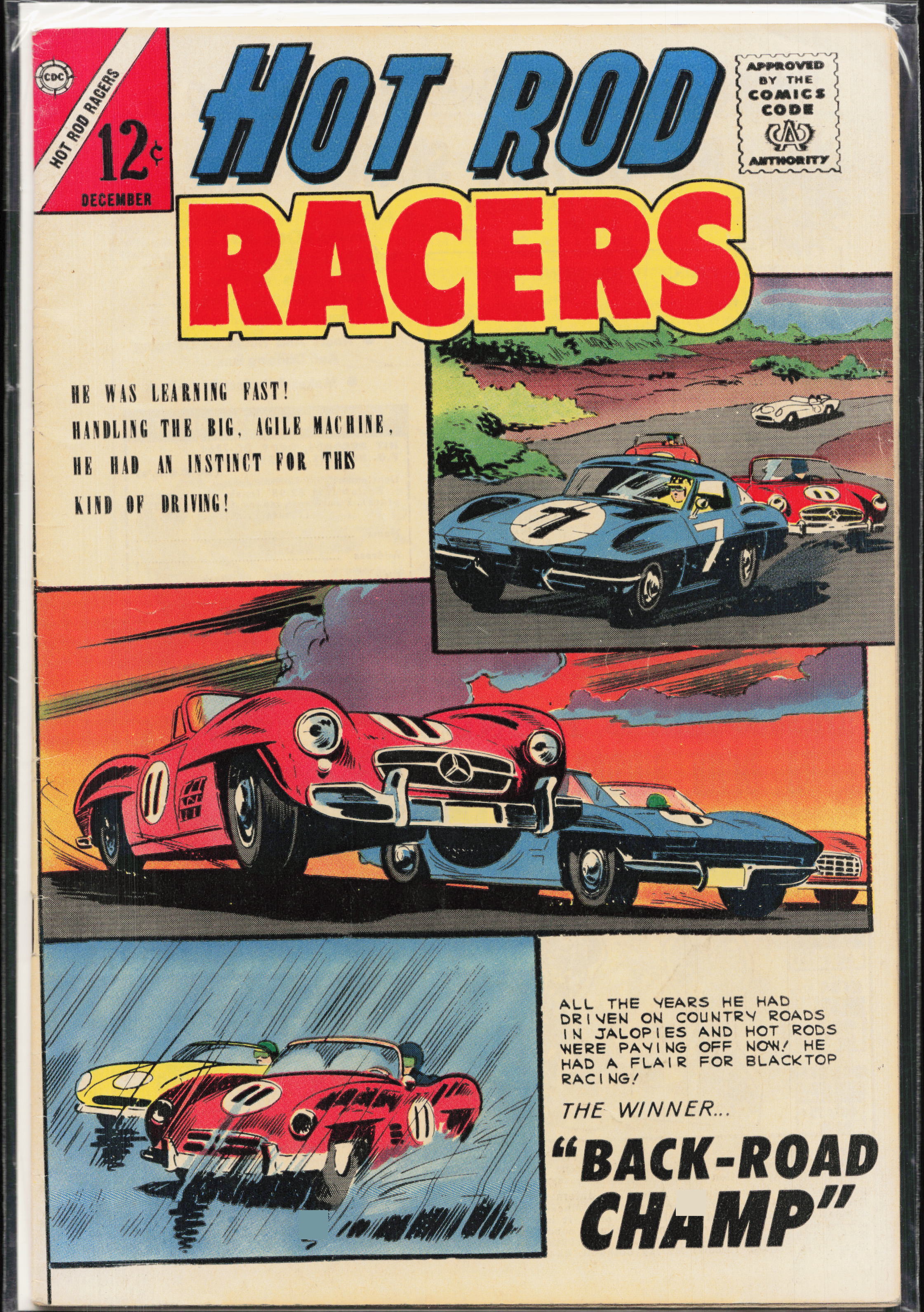 Hot Rod Racers #1 (1965) | Comic Books - Silver Age, Charlton / HipComic