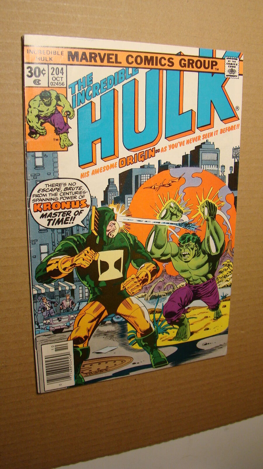 Hulk 204 *High Grade* VS Kronus Master of Time Jarella Herb Trimpe ART ...