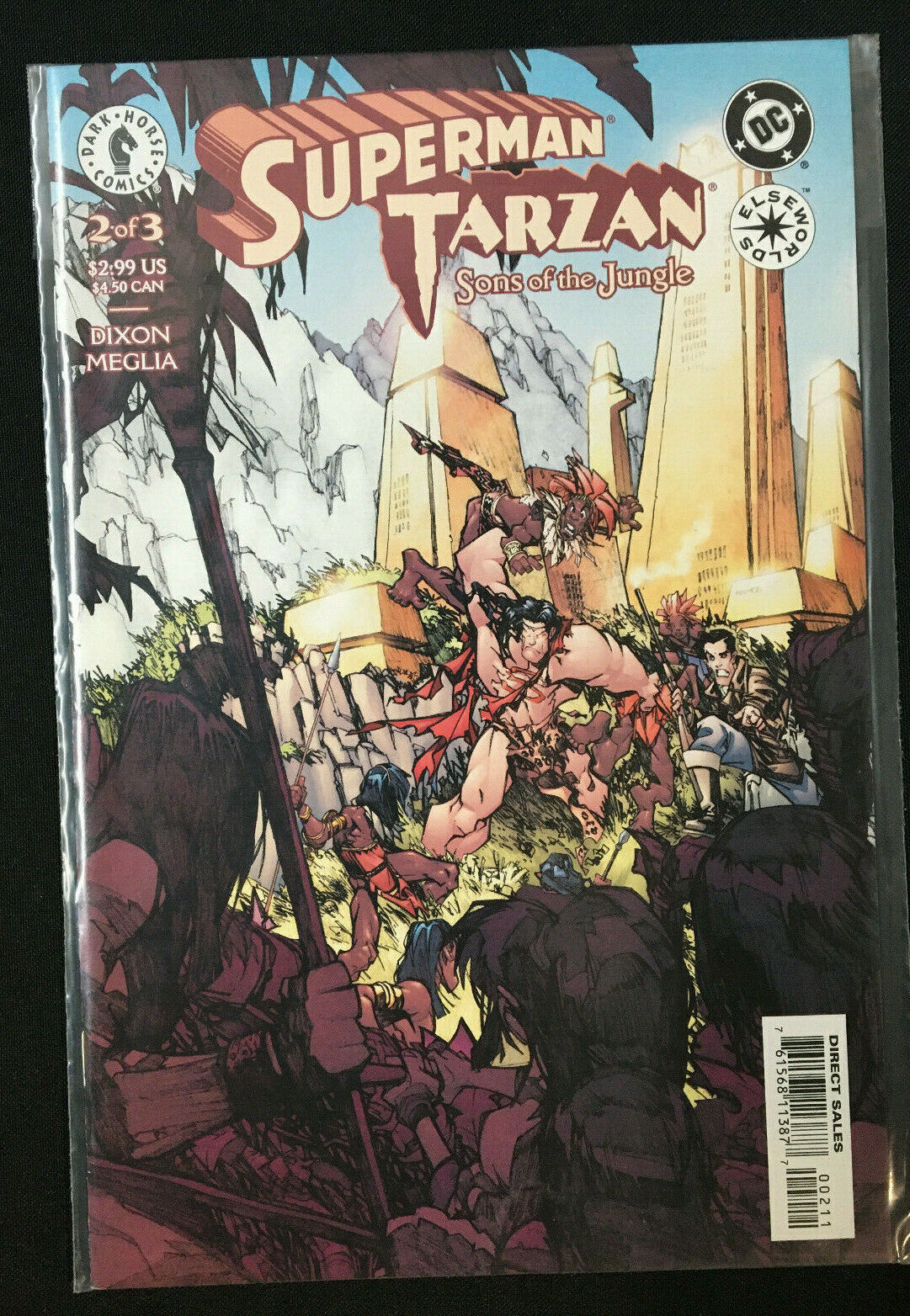 Dark Horse DC Comics Miniseries Tarzan and Superman LOT Vg-Vf 3 Comics ...