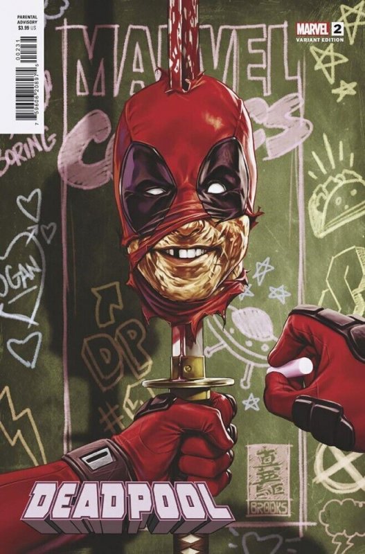 Deadpool Vol. 9 #2 Marvel Comics Mark Brooks Variant Cover C Near Mint ...