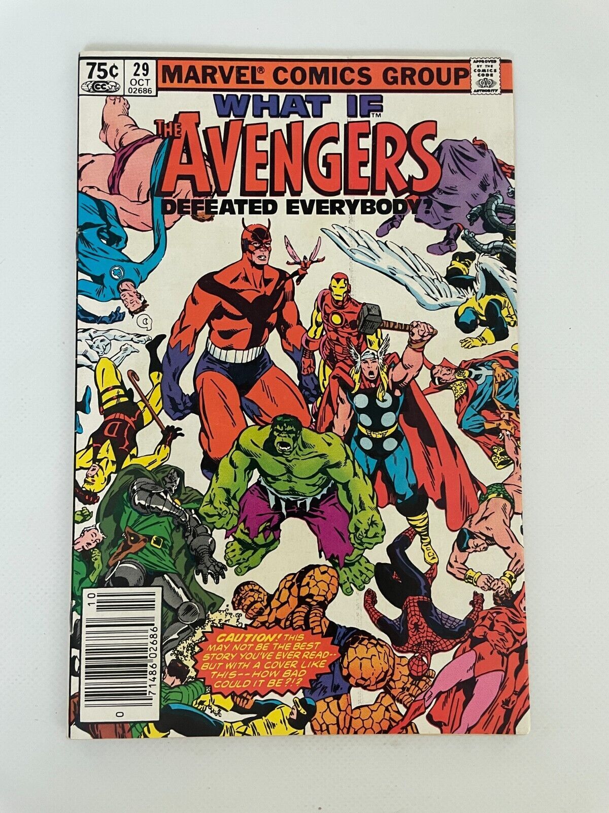 What If ? # 29 NM- Marvel Comic Book Avengers Defeated Everybody Iron ...