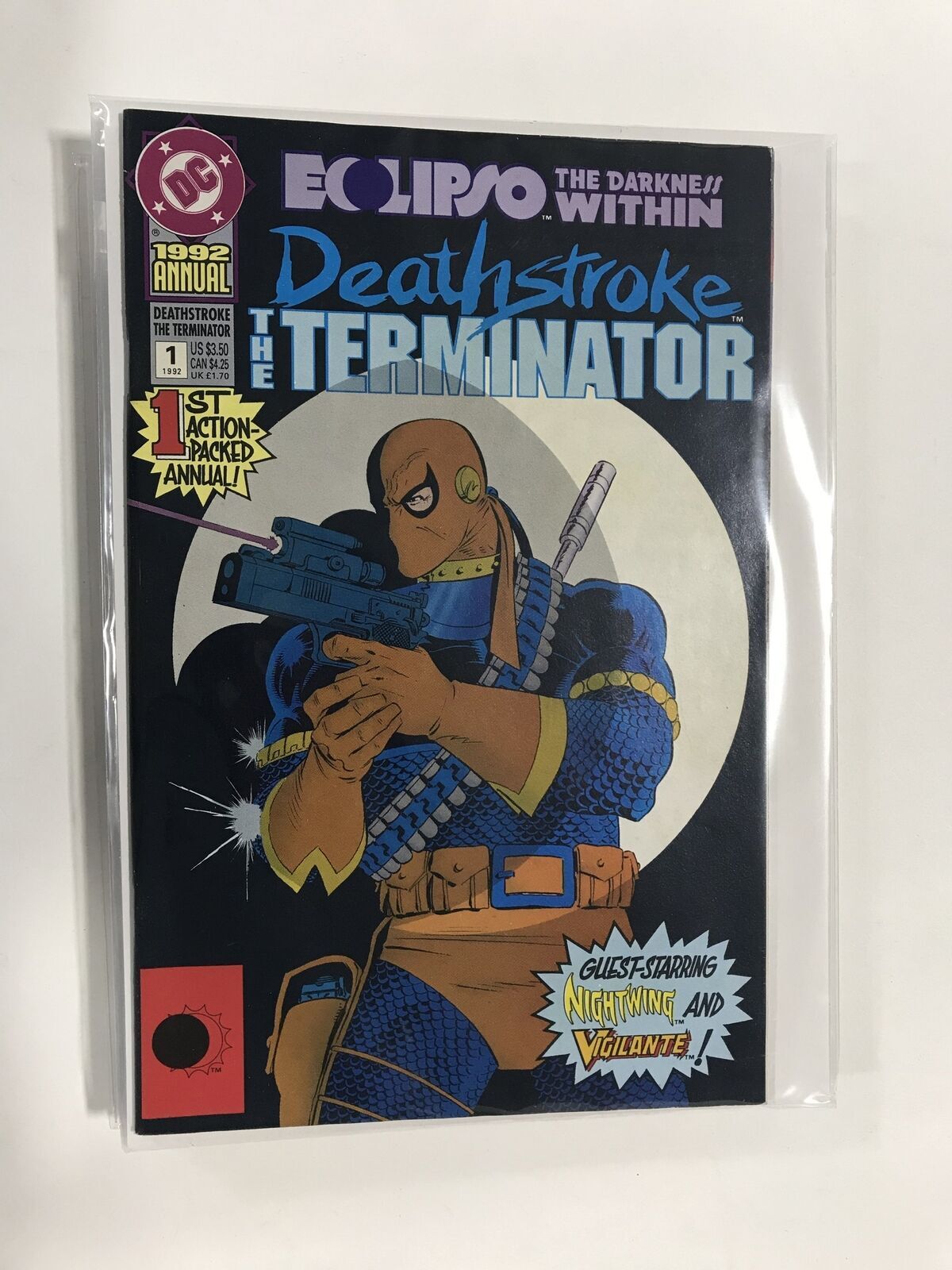 Deathstroke the Terminator Annual #1 (1992) Deathstroke FN3B221 FINE FN ...