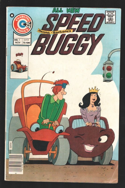 Speed Buggy #3 1975-Charlton-Hanna Barbera TV series-VG/FN | Comic ...