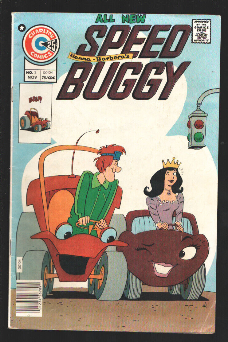 Speed Buggy #3 1975-Charlton-Hanna Barbera TV series-VG/FN | Comic ...