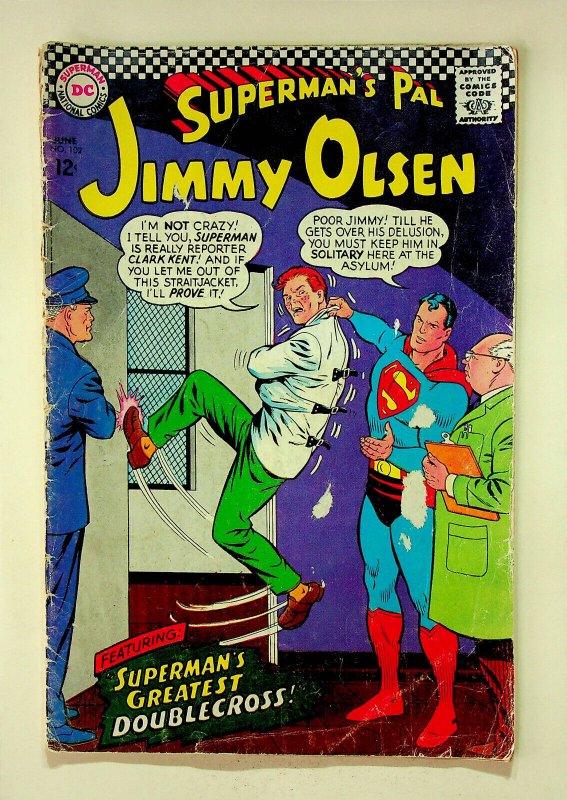 Superman's Pal, Jimmy Olsen # 102 (Jun 1967, DC) - Fair | Comic Books ...