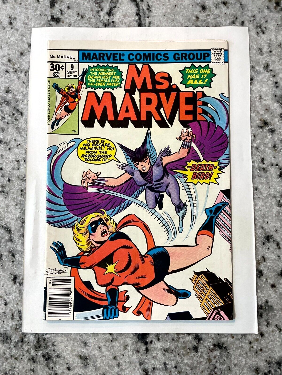 Ms. Marvel # 9 VF Comic Book Avengers Hulk Thor Iron Man Death-Bird 15 ...