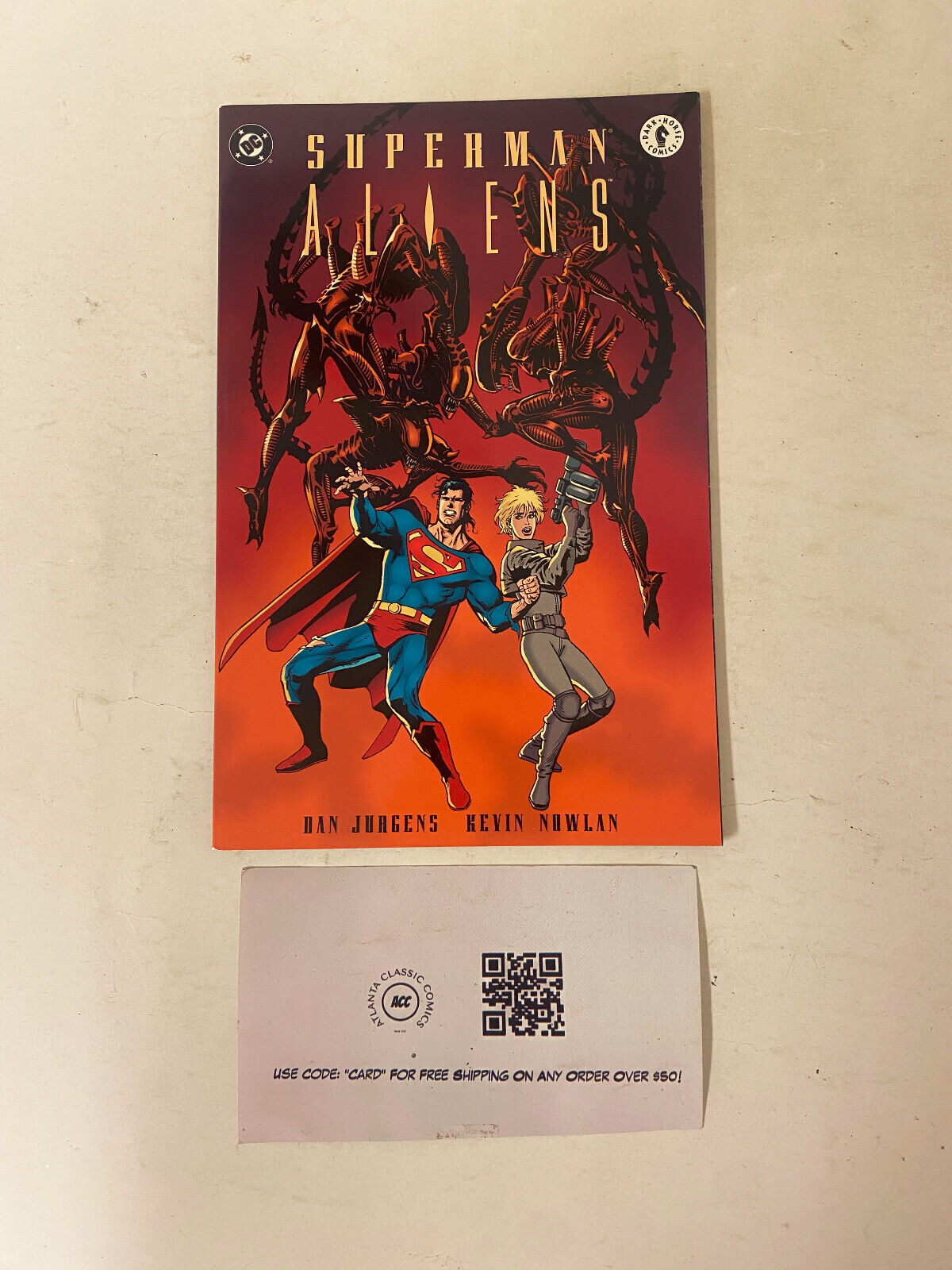 Superman Aliens #2 NM DC Dark Horse Comic Book Lois Lane Batman Ripley ...