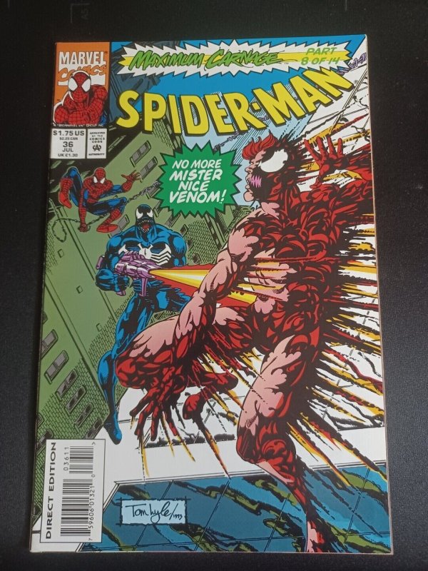 Spider-Man #36 NM Carnage Marvel Comics C148 | Comic Books - Modern Age ...