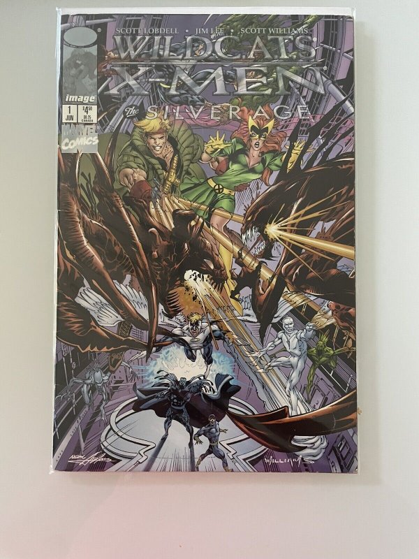 Wildcats X-Men Silver AGE #1 3d First Print Image Comics (1997) Grifter ...