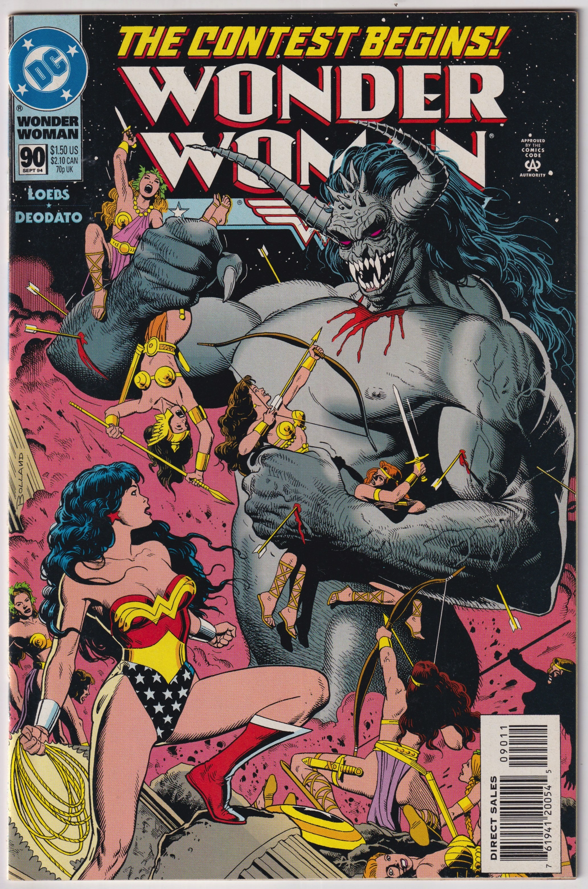 Wonder Woman #90 (1994) Wonder Woman [Key Issue] | Comic Books - Modern ...