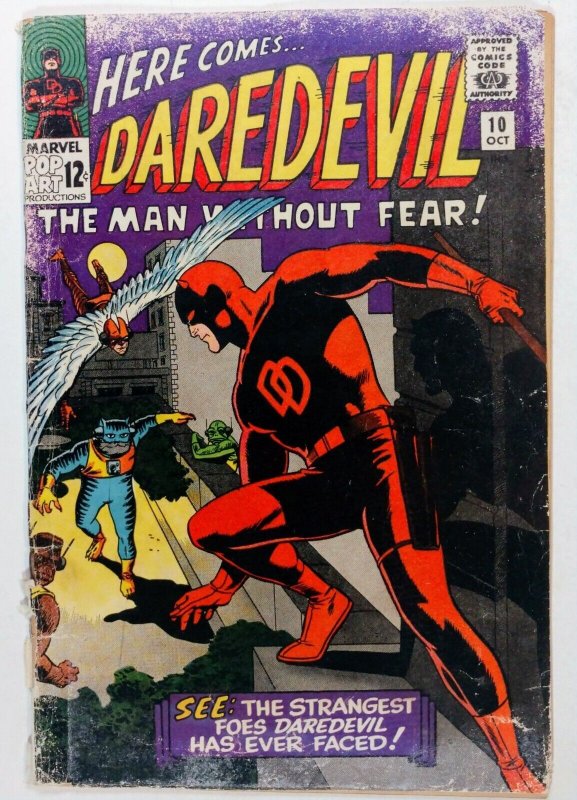 Daredevil #10 (1965) 1st team app of the Ani-Men | Comic Books - Silver ...