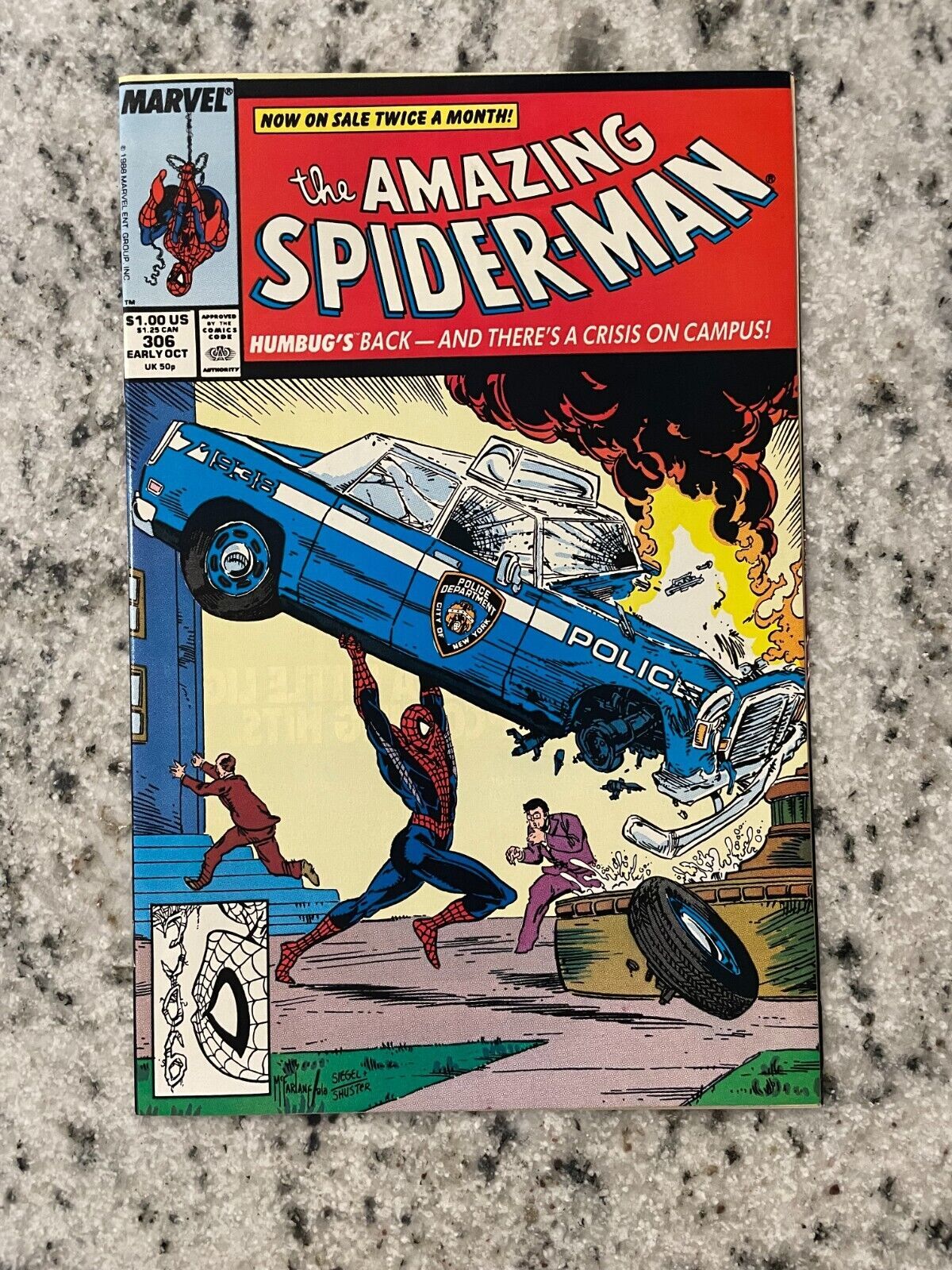 Amazing Spider-Man # 306 NM Marvel Comic Book Venom Todd McFarlane ...