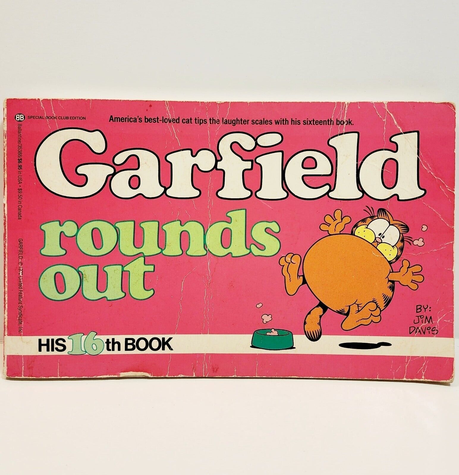 1988 Garfield Rounds Out Comic Strip Collection Vintage 1st Edition BCE ...