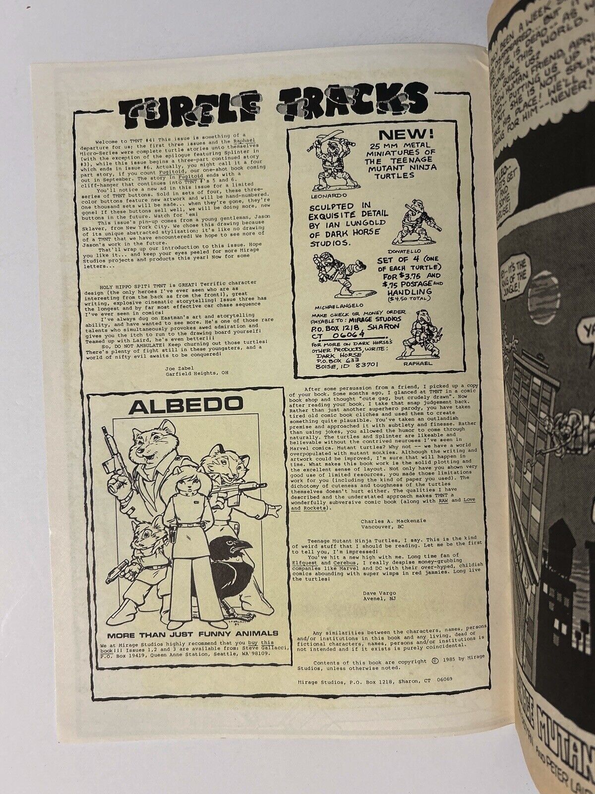 Teenage Mutant Ninja Turtles #4 F/VF 7.0 Mirage Studios 1985 | Comic ...