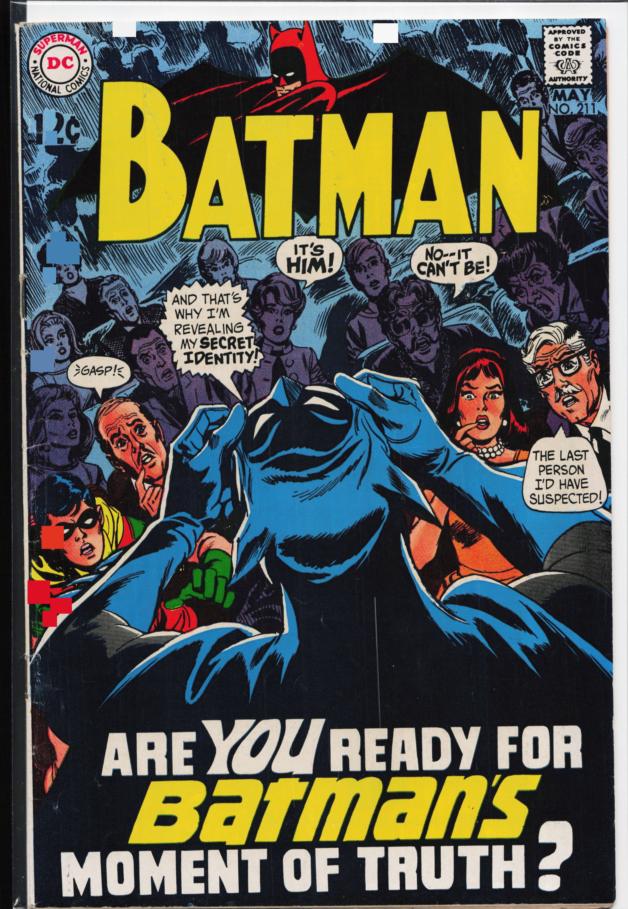 Batman #211 (1969) Batman | Comic Books - Silver Age, DC Comics, Batman ...