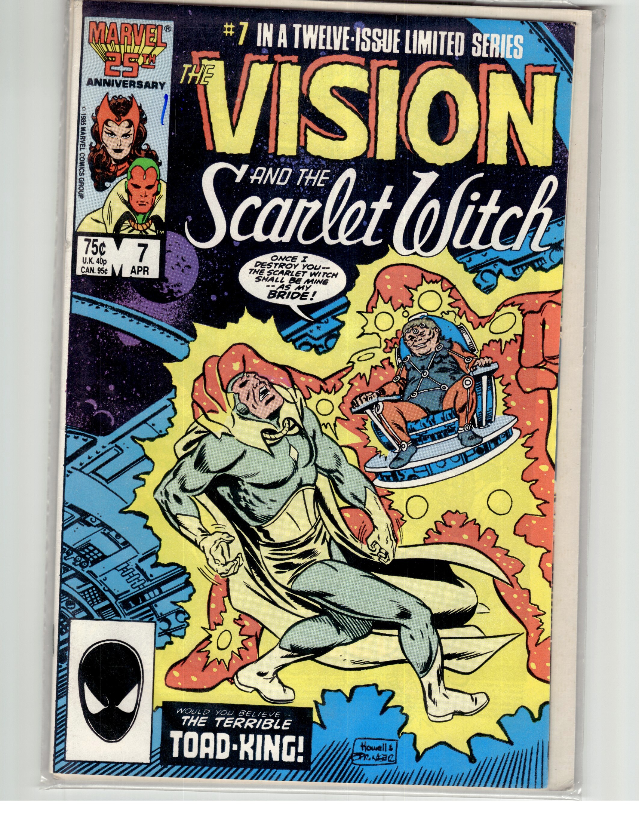 The Vision and the Scarlet Witch #7 (1986) The Vision | Comic Books ...
